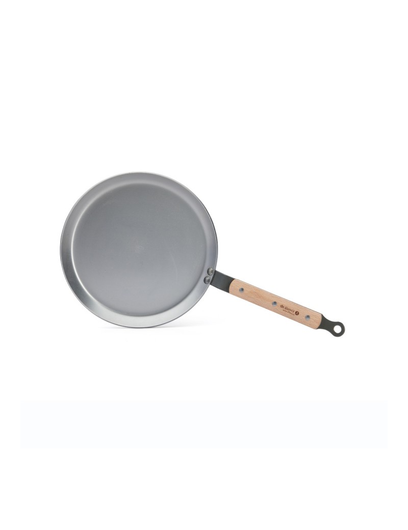 Poêle à crêpes Mineral B bois - Diamètre cm 24 cm - Cuisine - Parlapapa