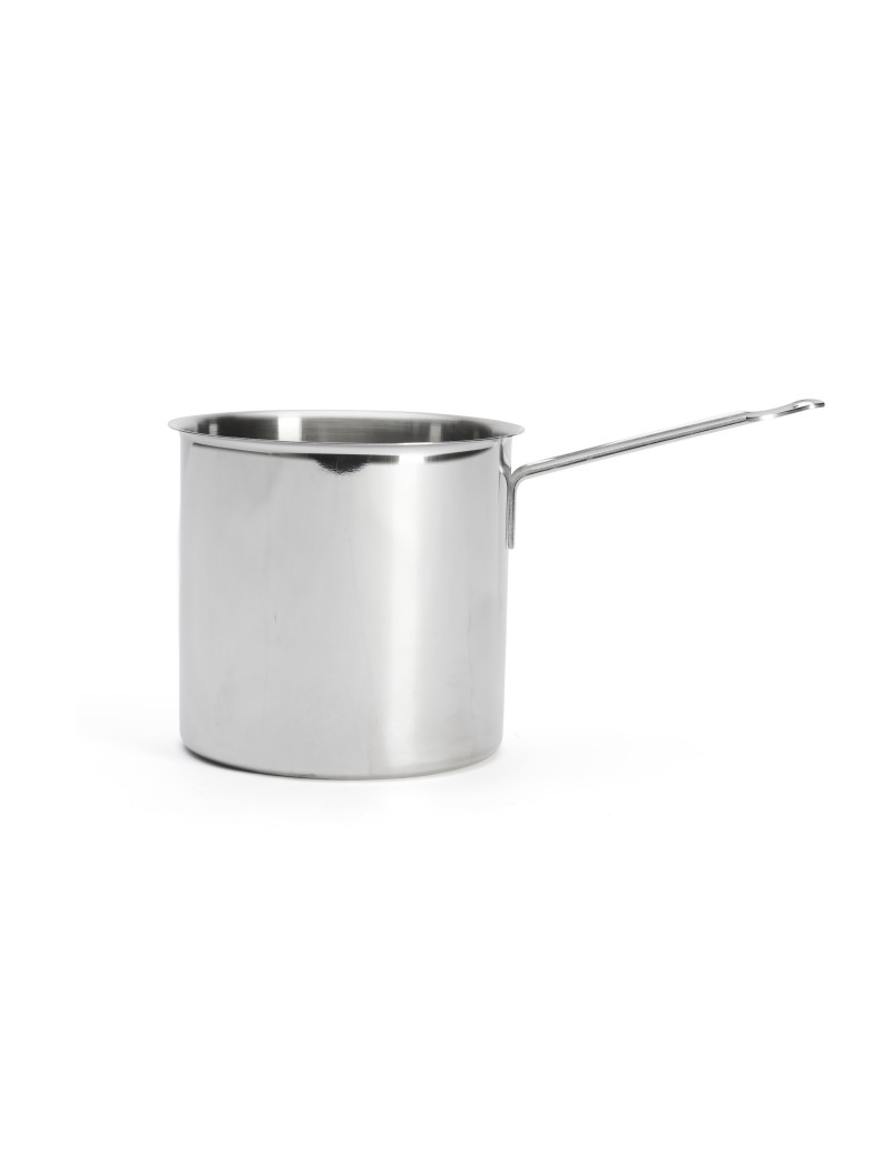 Bain-marie à queue tout inox - Diamètre cm 12 cm - Cuisine - Parlapapa